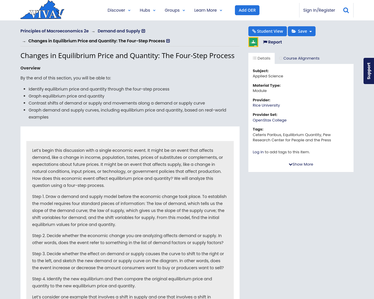 Principles of Macroeconomics 2e, Demand and Supply, Changes in ...